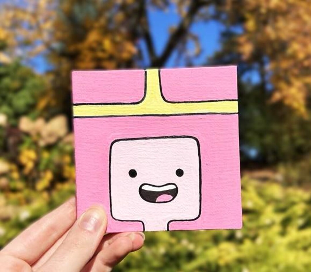 Adventure Time Canvas Princess Bubble Gum - Etsy
