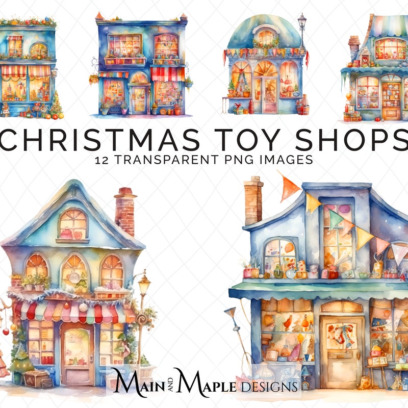 Shopping Clipart - Etsy