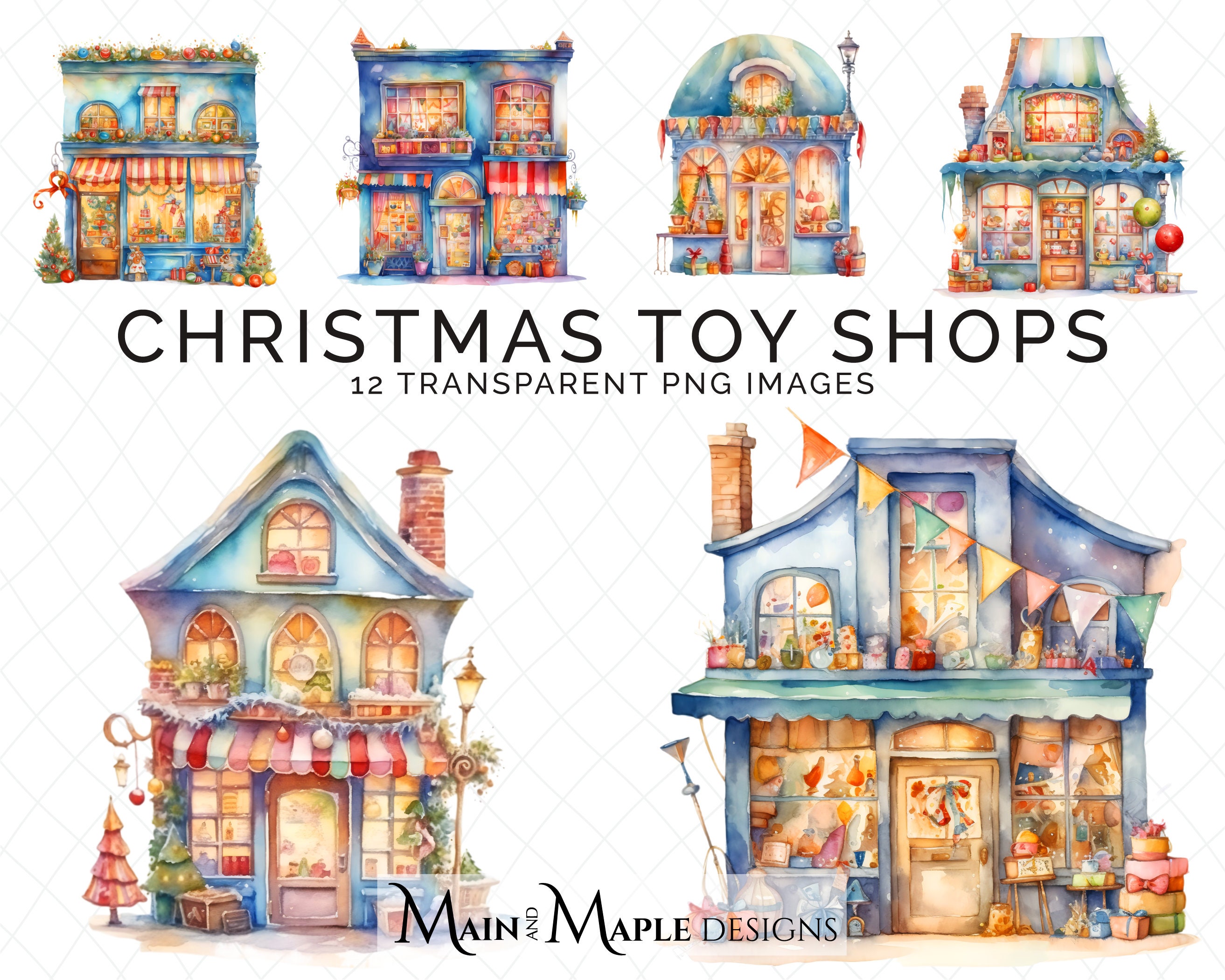 Toy Shop Clipart