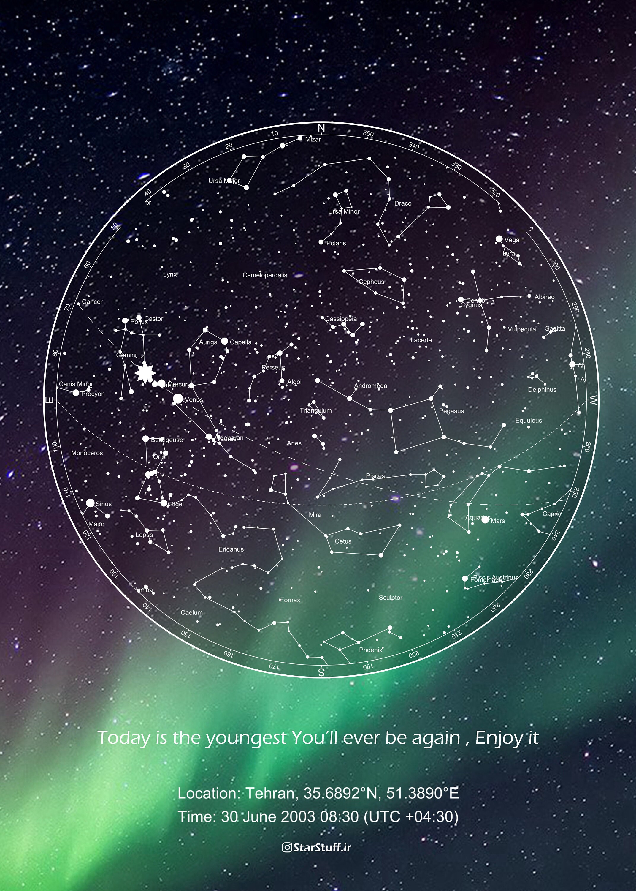 Stars Star map Stars map print Couples gift Anniversary | Etsy