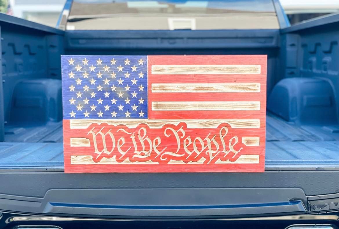 Concealed American Flag Case with RFID Lock and Key Card — Saltwater To ...