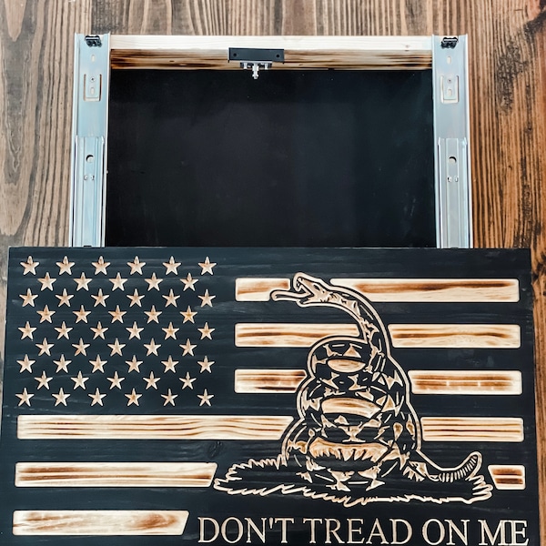 American Flag Concealment Case - Etsy