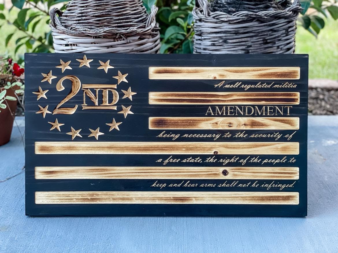 Concealed American Flag Case with RFID Lock and Key Card — Saltwater To ...