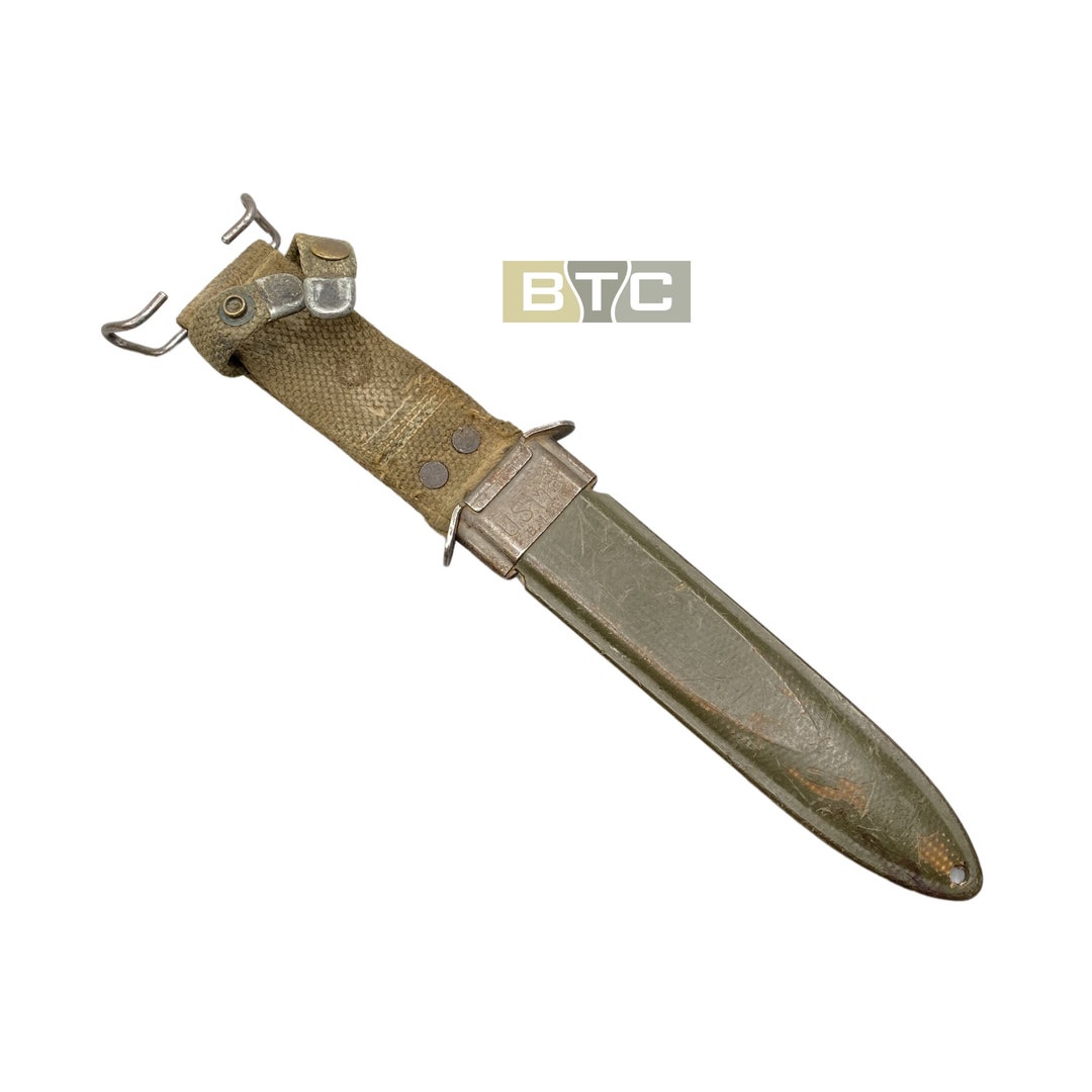 US WW2 M8 Bayonet Scabbard for M4 Bayonet Original B.M. Co - Etsy