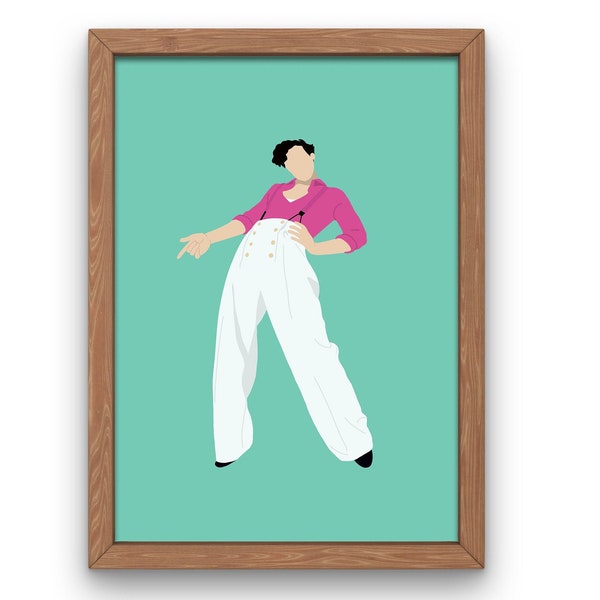 Harry Styles Downloadable Poster - Etsy