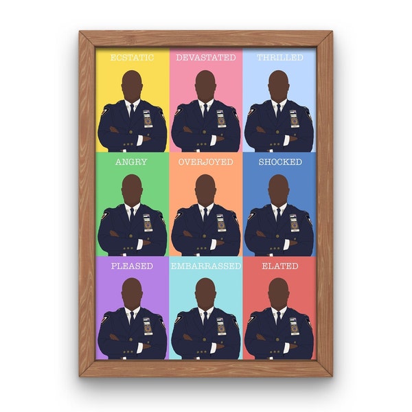 Brooklyn 99 Poster - Etsy
