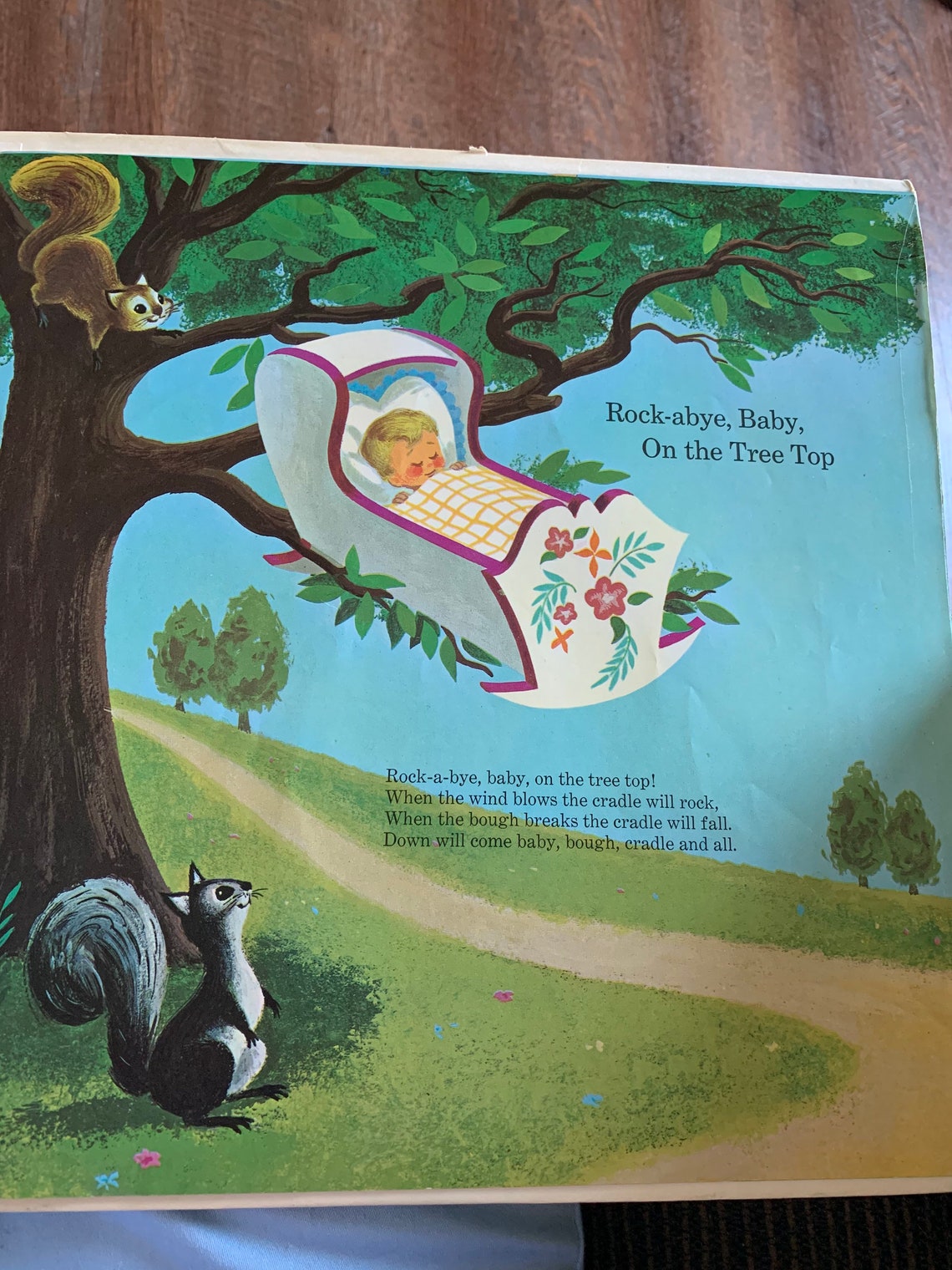 Disneys mother goose nursery rhymes vinyl album vintage 1960s | Etsy