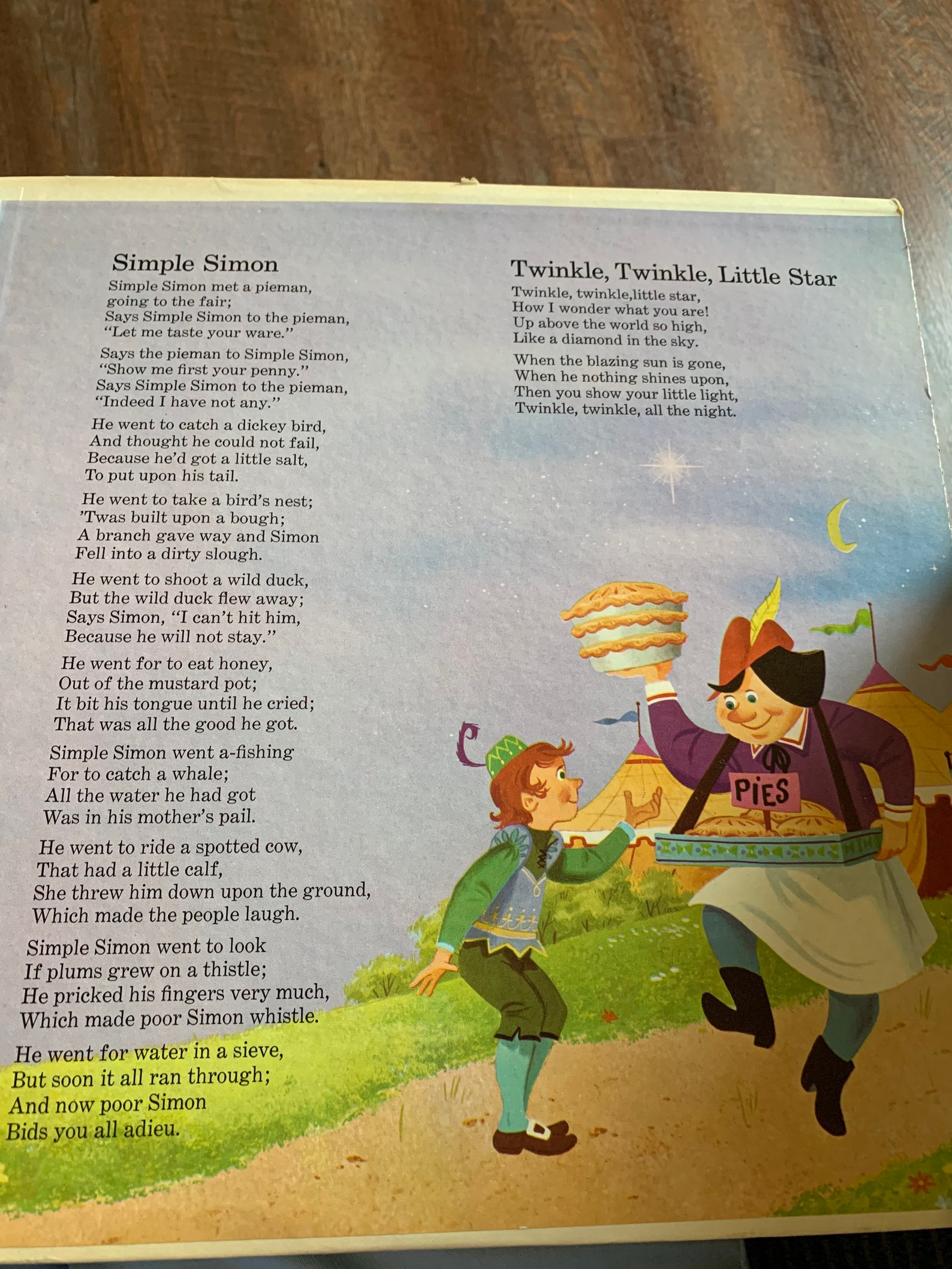 Disneys mother goose nursery rhymes vinyl album vintage 1960s | Etsy