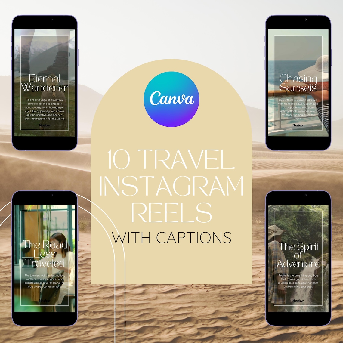 10 Editable Travel Instagram Reel Templates Perfect for Travel Bloggers ...