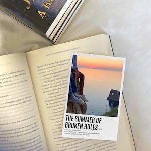 Aesthetic "the Summer of Broken Rules" Polaroid Book Posters// "tsobr ...