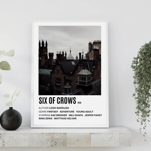 Aesthetic "six of Crows" Polaroid Book Posters//"six of Crows" "crooked ...