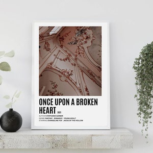 Aesthetic "once Upon a Broken Heart" Polaroid Book Posters/"ouabh""the ...
