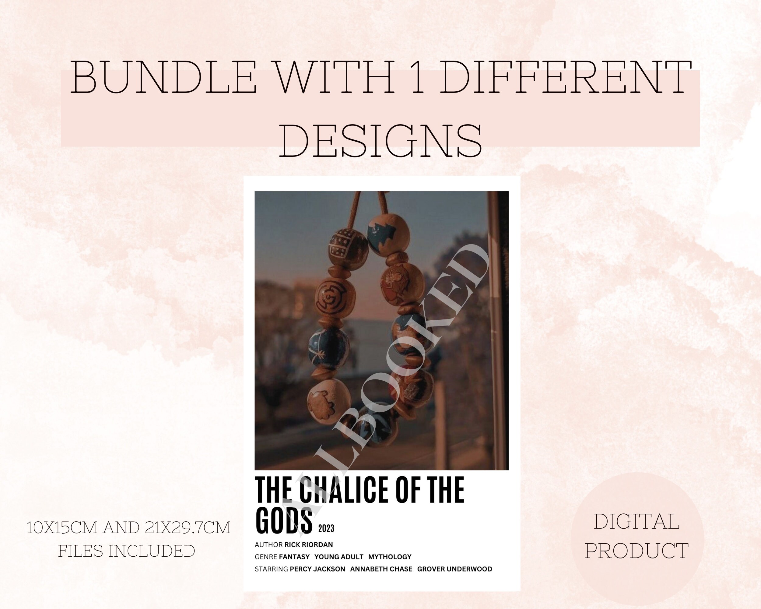 Aesthetic the Chalice of the Gods Polaroid Book Posters//percy Jackson ...