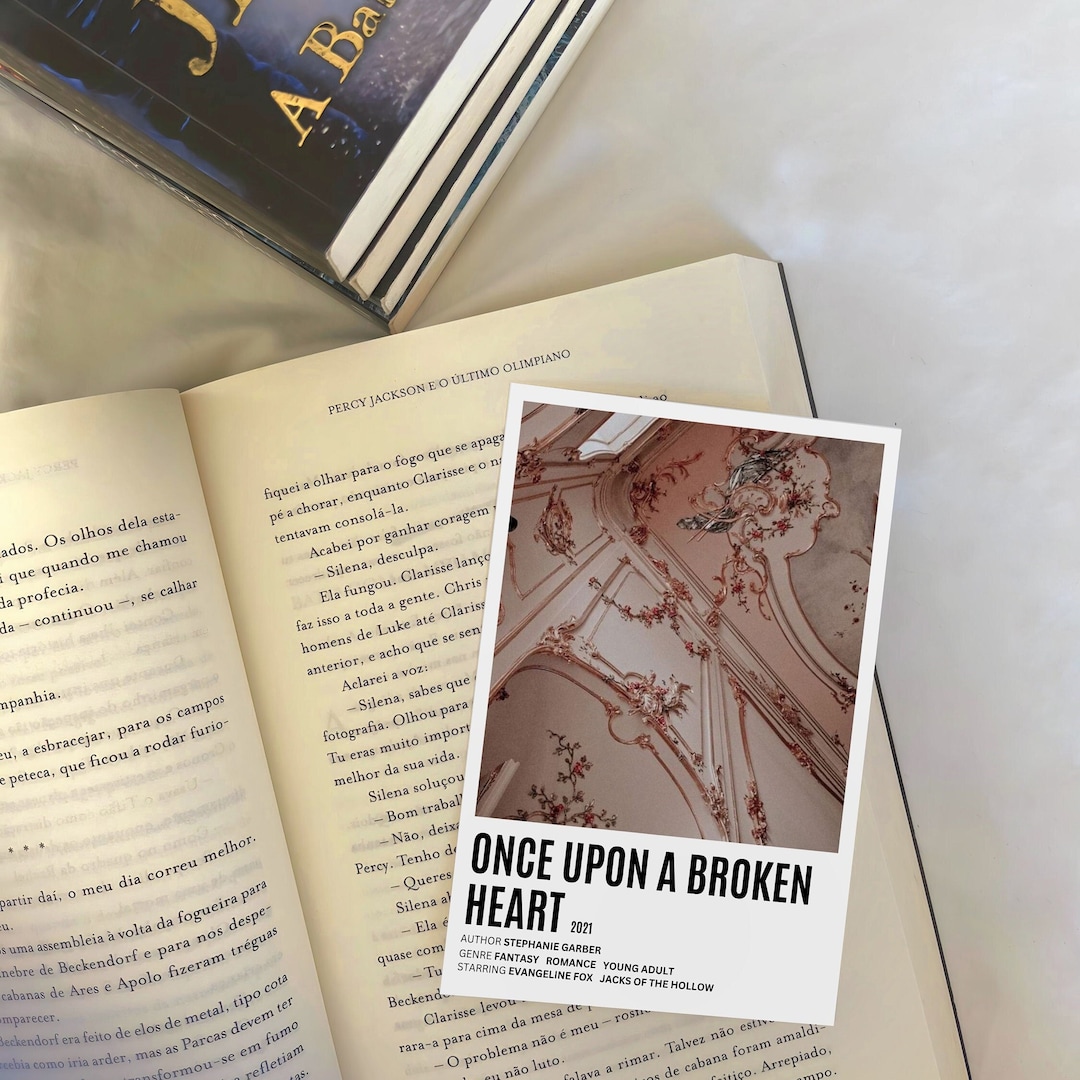 Aesthetic "once Upon a Broken Heart" Polaroid Book Posters/"ouabh""the Ballad of Never After""a ...