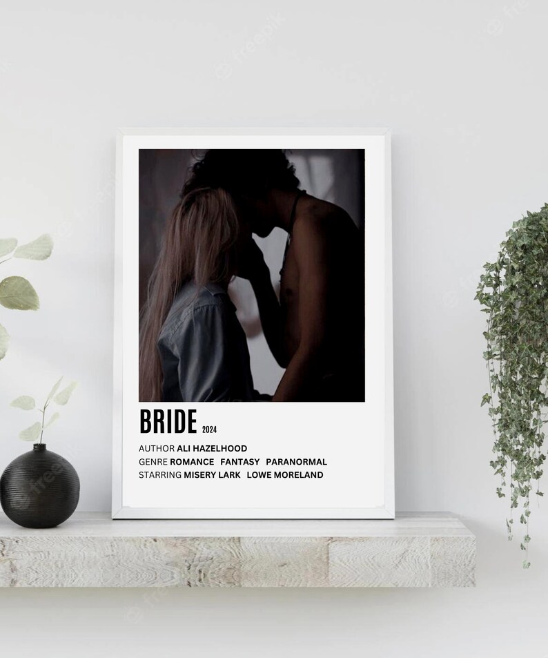 Aesthetic "bride" Polaroid Book Posters// "bride" by Ali Hazelhood Wall ...