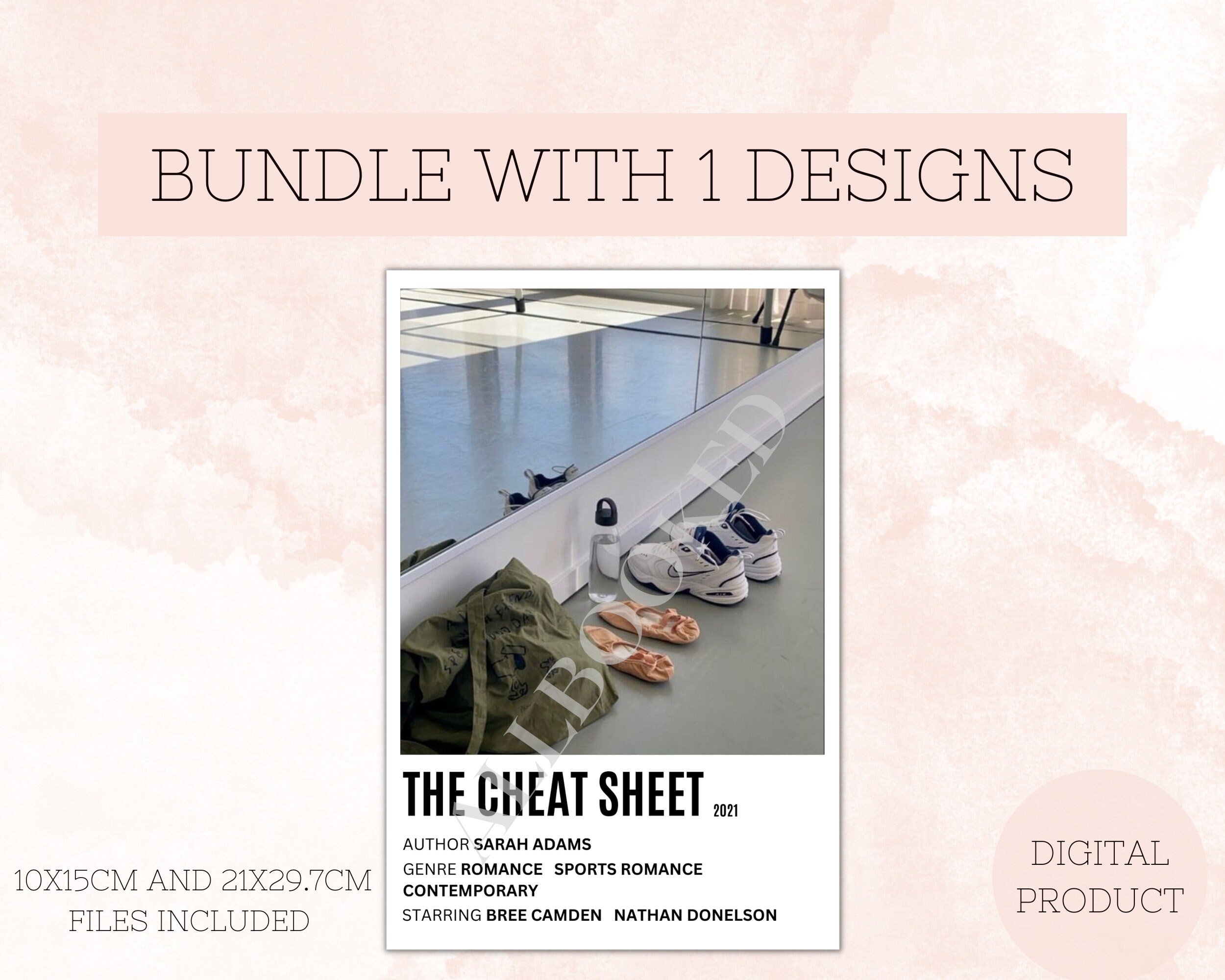 Aesthetic the Cheat Sheet Polaroid Book Posters// the Cheat Sheet Book ...