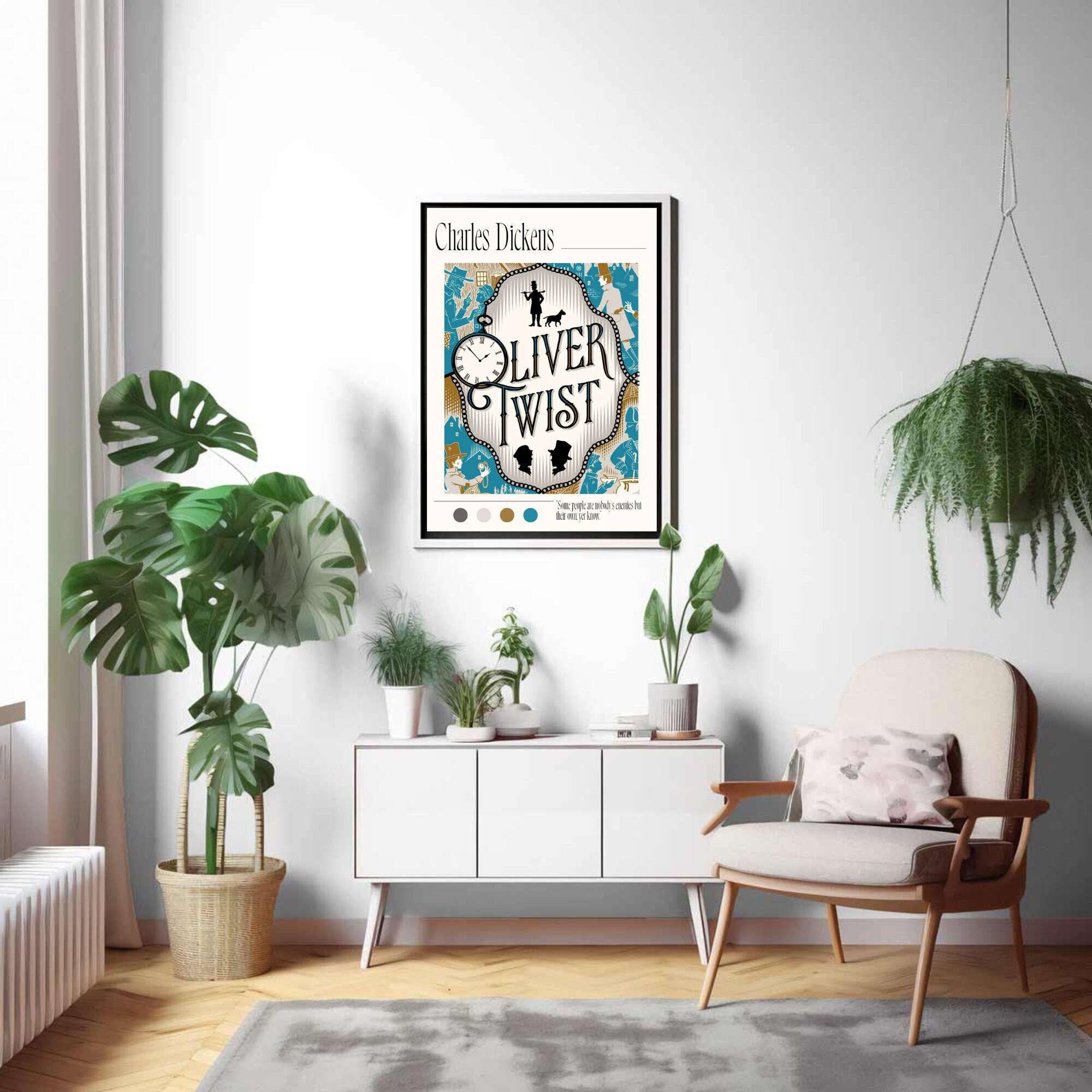 Aesthetic "oliver Twist" Book Posters/"oliver Twist" by Charles Dickens ...