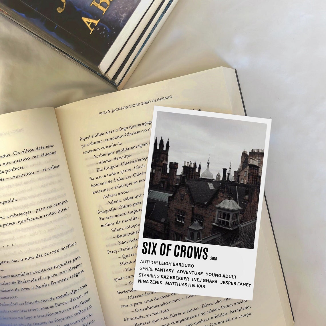 Aesthetic "six of Crows" Polaroid Book Posters//"six of Crows" "crooked ...