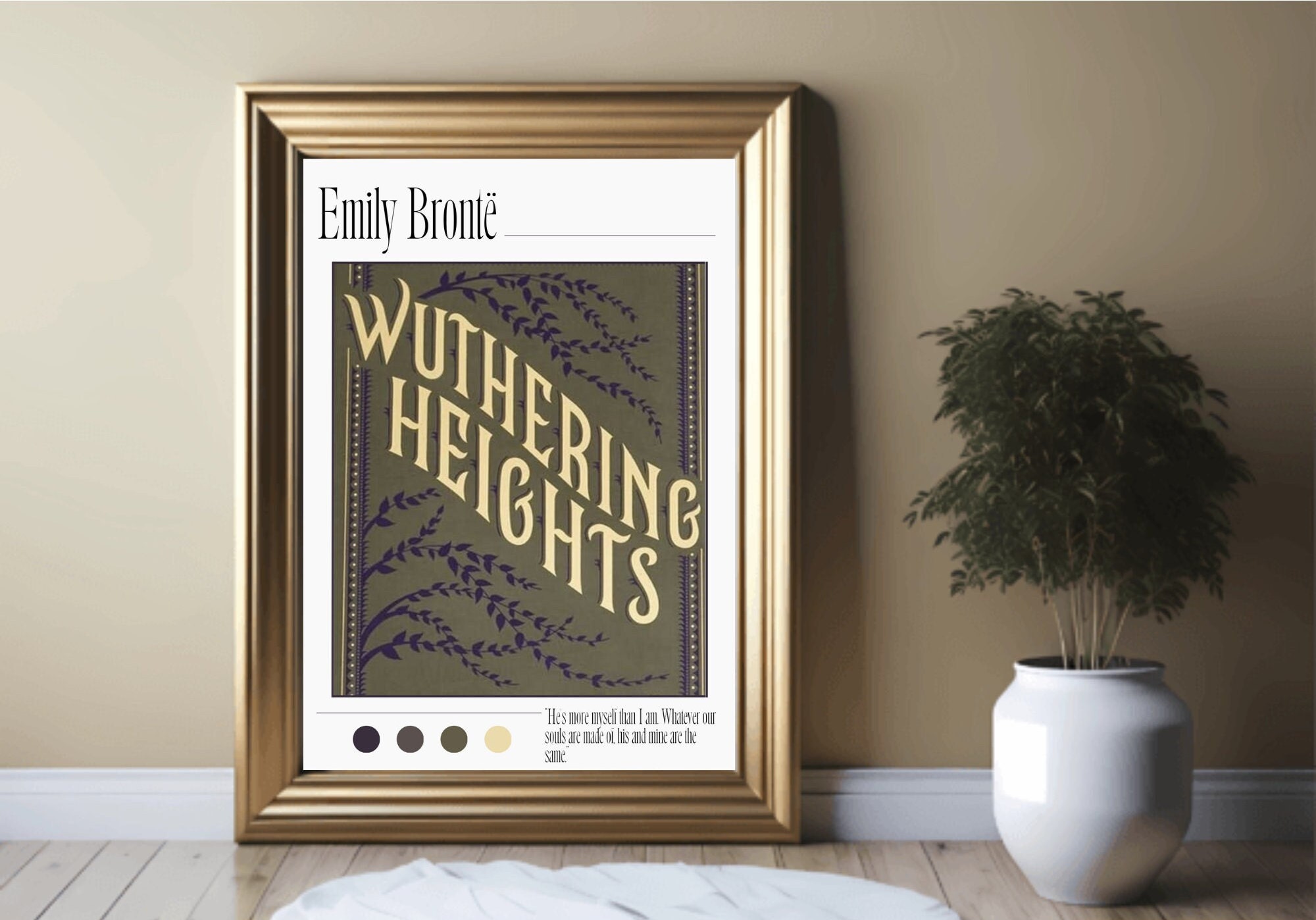 Aesthetic wuthering Heights Book Posters//wuthering Heights Vintage ...