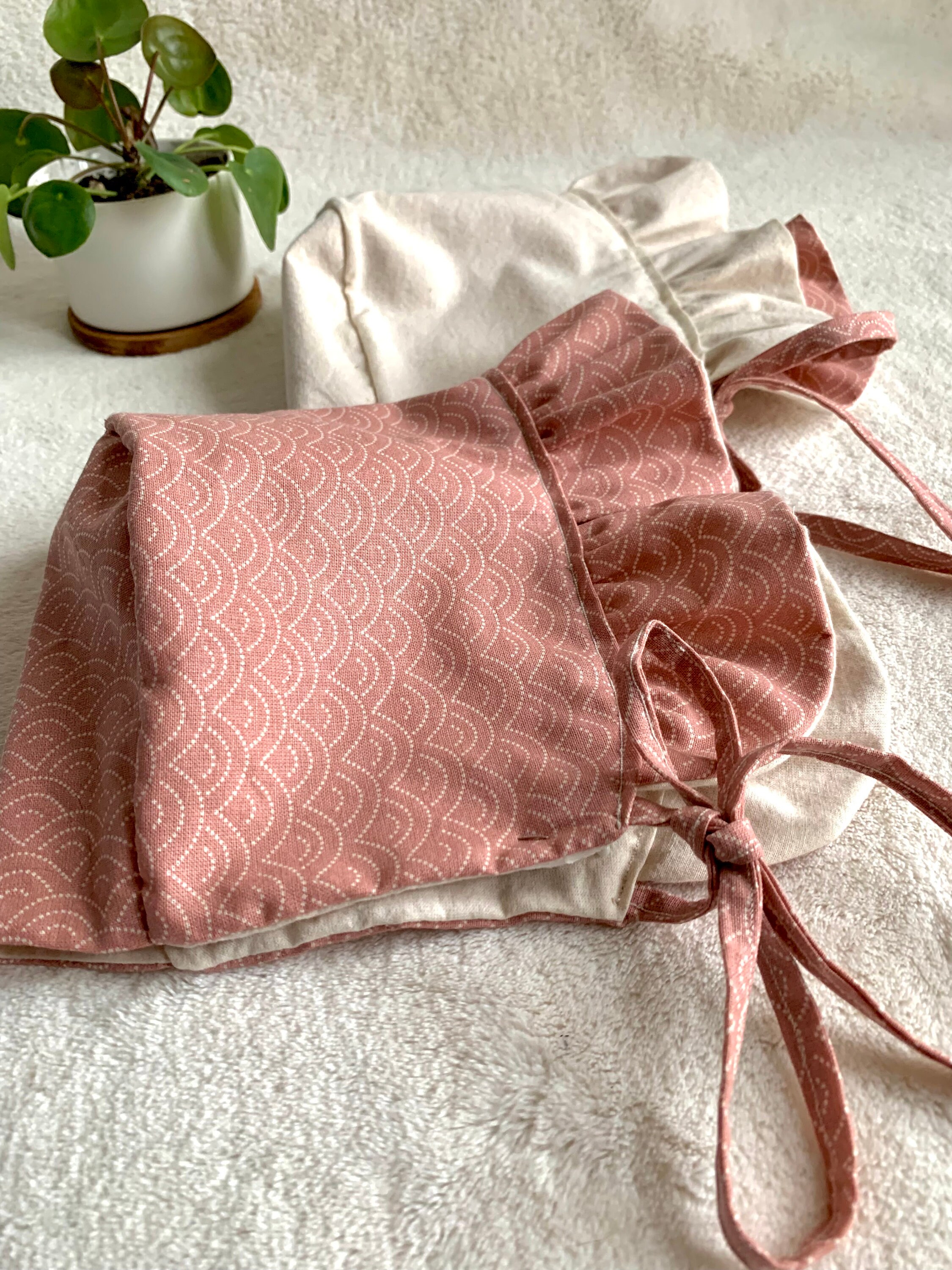 Little Girls Bonnet, Reversible Bonnet With Ties - Etsy