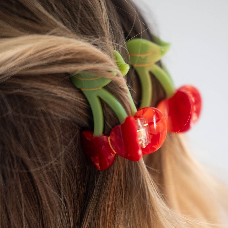 Fruit Hair Clips - Etsy