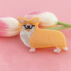 Corgi Hair Claw Viral Dog Shaped Hair Clips - Etsy