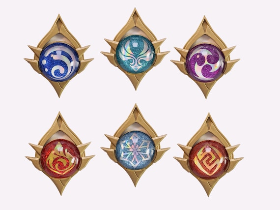 Genshin Impact Fatui Harbinger Vision Delusion para Cosplay. | Etsy España