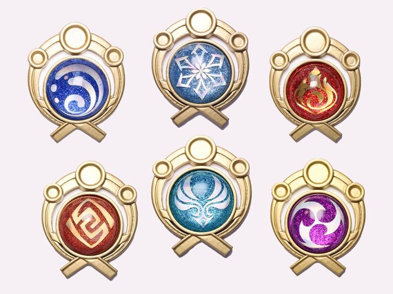 Genshin Impact Inazuma Vision für Cosplay. Anemo Cryo | Etsy