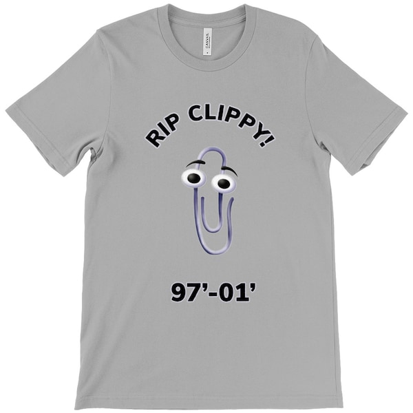 Microsoft Clippy Tshirt - Etsy