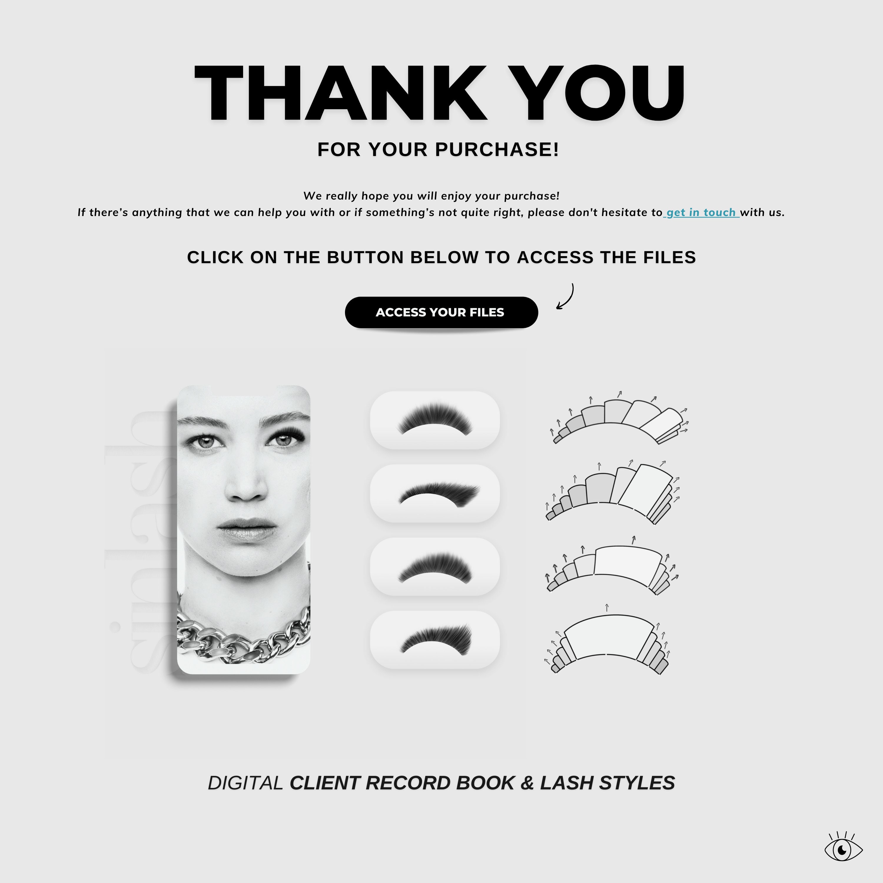 Pro Lash Styles Eyelash Mappings Eyelash Client - Etsy