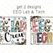 EEG Tech Png, EEG Lab Png, Camo Doodle Lettering PNG Sublimation Design ...