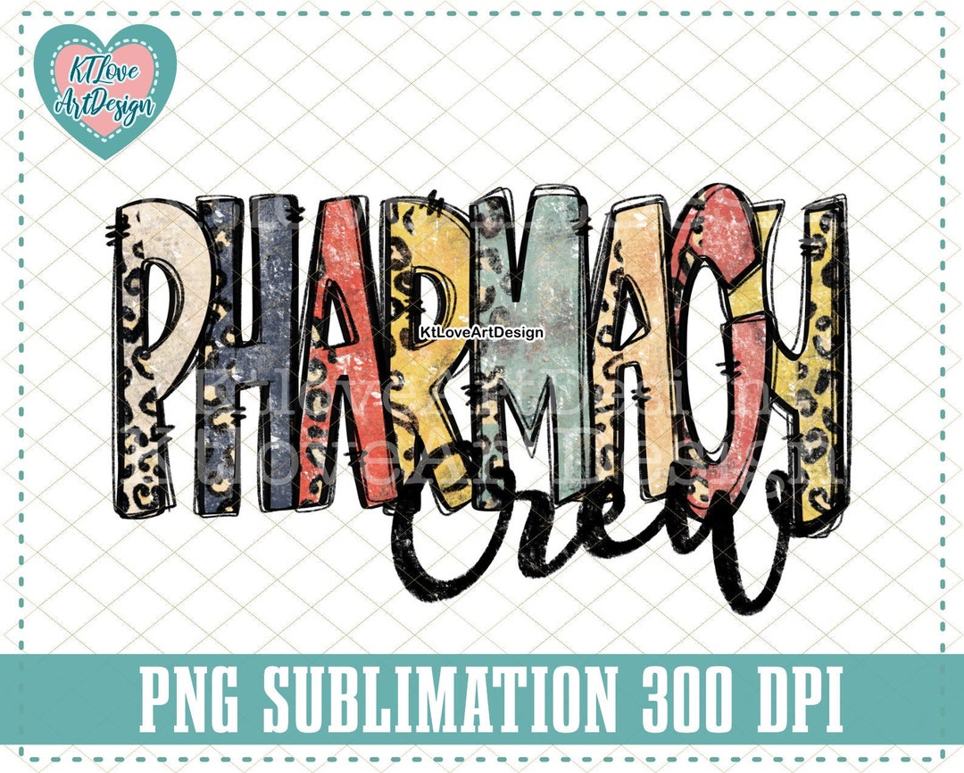 Pharmacy Crew,pharmacy Technician,vintage,pharmacy Tech Gift,leopard ...