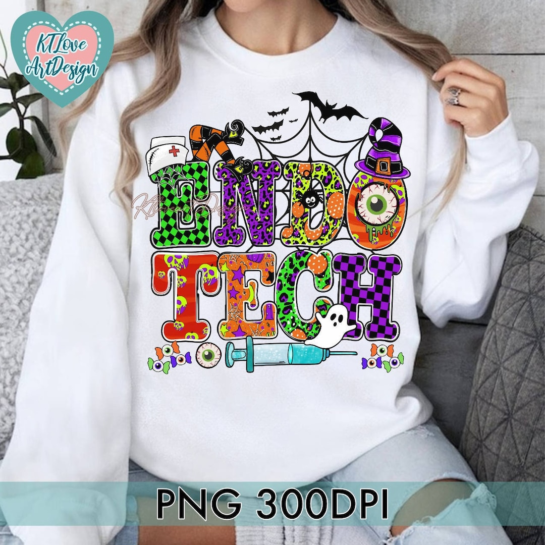 Spooky Endo Tech PNG, Halloween Endo, Spooky Nurse Png, Endo Tech PNG ...