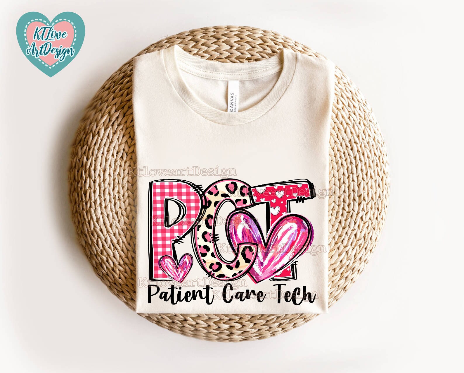 PCT Patient Care Tech Valentine's Day Png, Vday PCT PNG, Patient Care ...