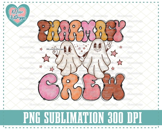 Pharmacy Crew PNG Retro Pharmacy Pharmacy Tech Fall Retro - Etsy