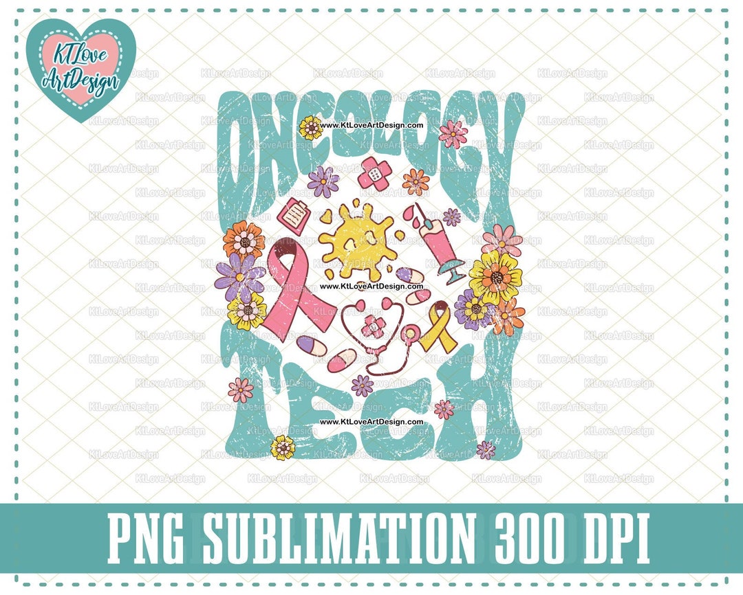 Oncology Tech Png, Retro Oncology Nurse Png, Flower Oncologist Png ...