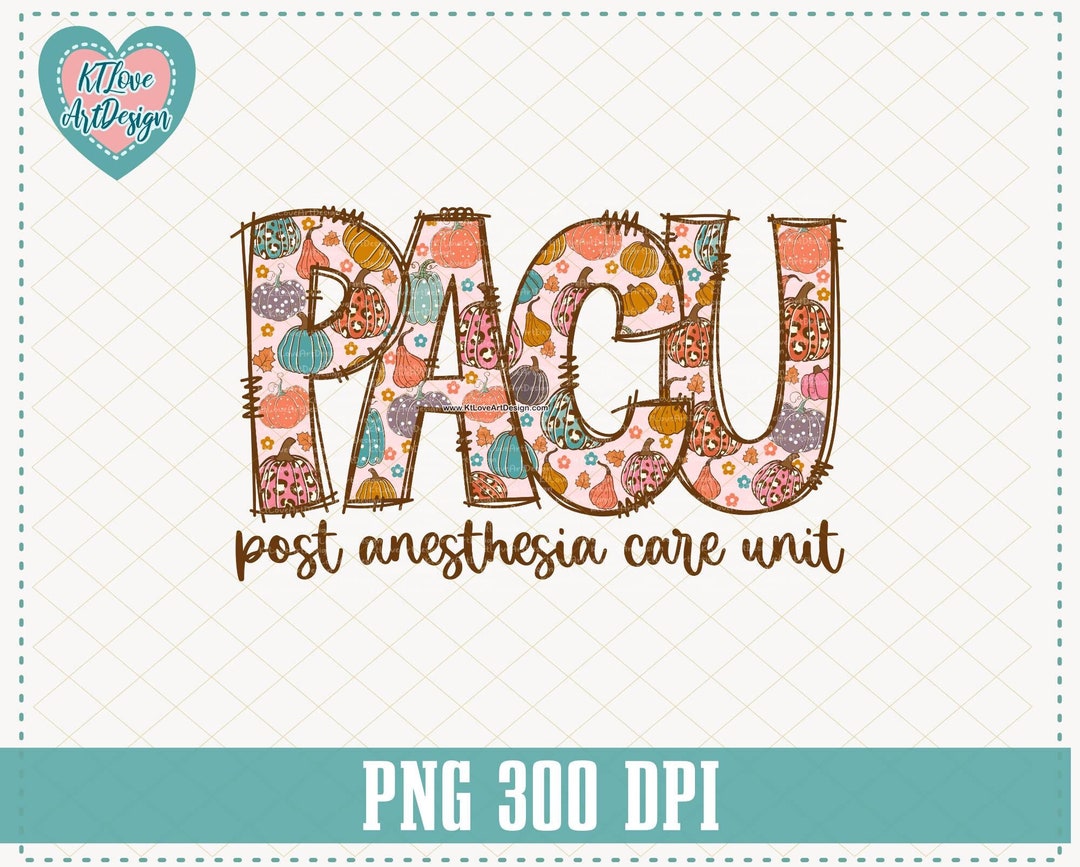 Pumpkin Fall PACU PNG, Post Anesthesia Care Unit, Thankful Nurse Png ...