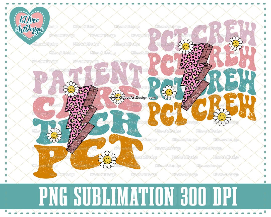 Pct Lightning Bolt Png, Wavy PCT Nurse Png, Patient Care Technician Png ...