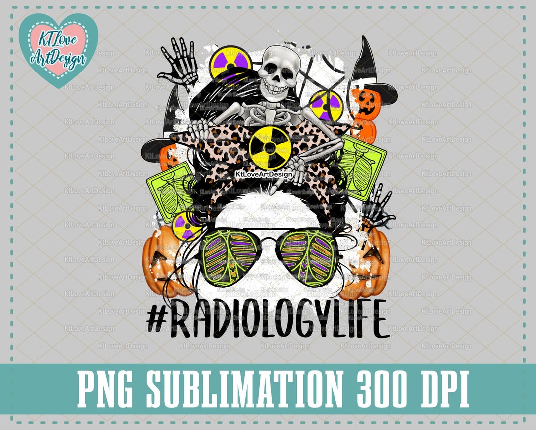 Radiology Spooky Halloween, Rad Tech Life, Spooky Season PNG, Spooky ...