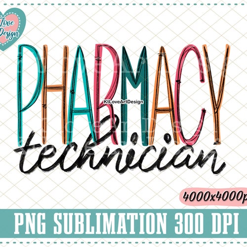 CPHT Certified Pharmacy Technician Png Sublimation Design - Etsy