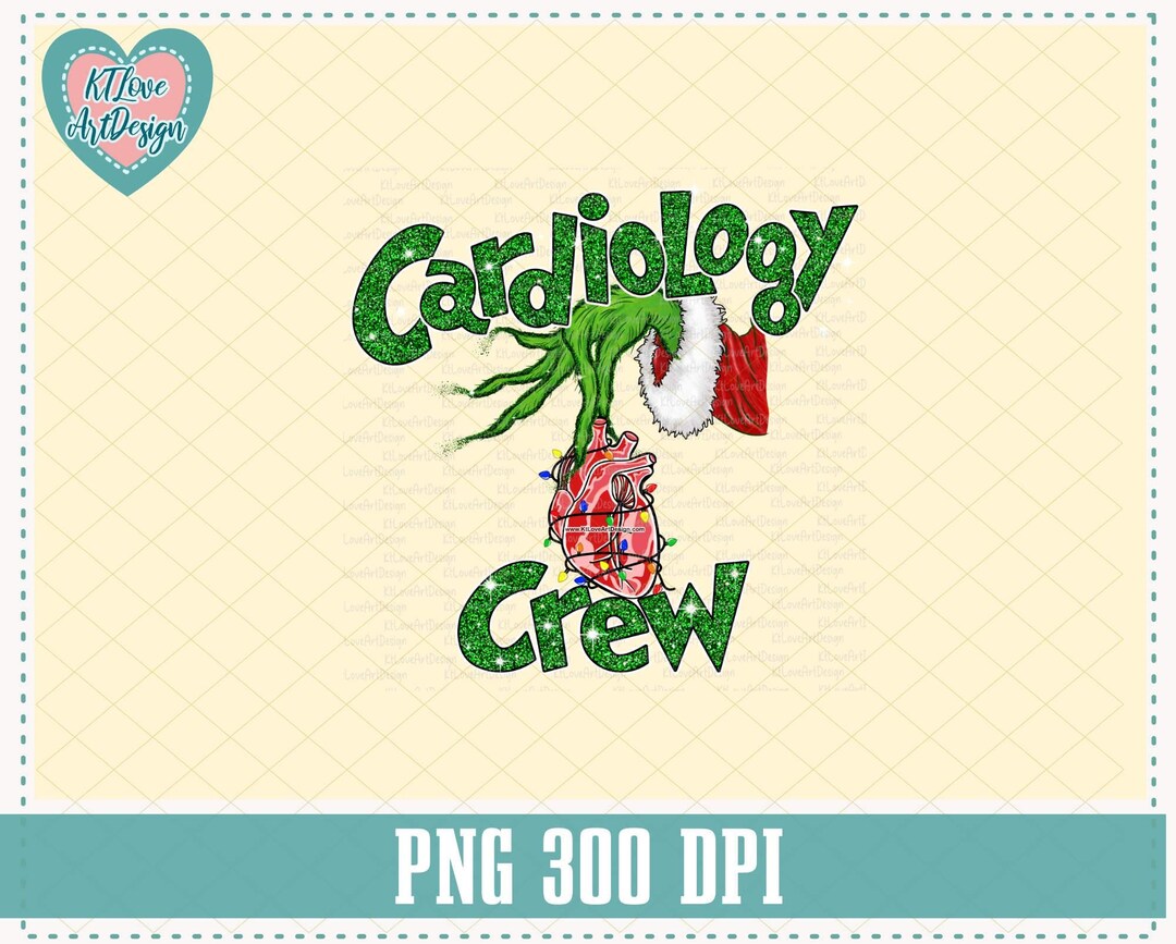 Christmas Cardiology Crew PNG, Cardiology Anatomy Heart Png, Christmas ...