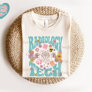 Retro Radiology Tech Png, Rad Tech Flower, Nurse Elements Png, Nurse ...
