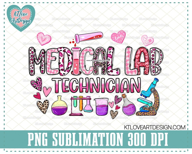 Medical Lab Png Valentines Medical Lab Technician Valentines - Etsy