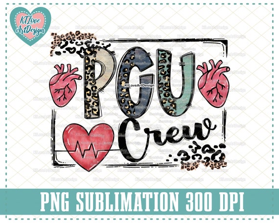 Progressive Care Png PCU Crew Vintage Clinic Pcu Nurse Png - Etsy