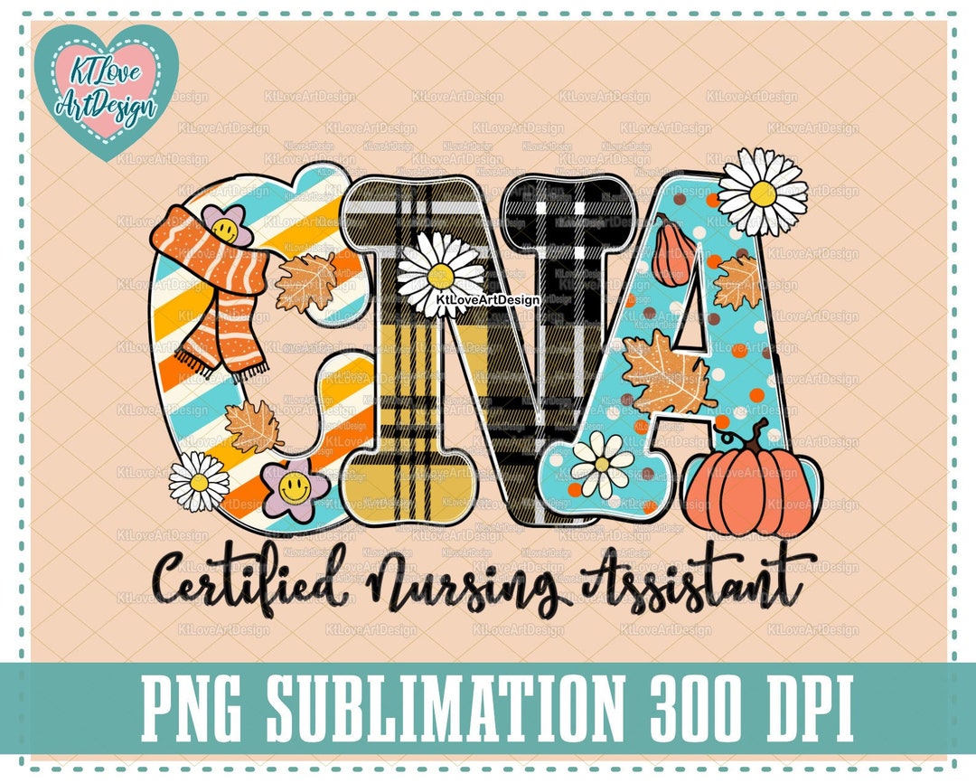 Thanksgiving Cna PNG Thankful Nurse Fall Png Autumn Png - Etsy