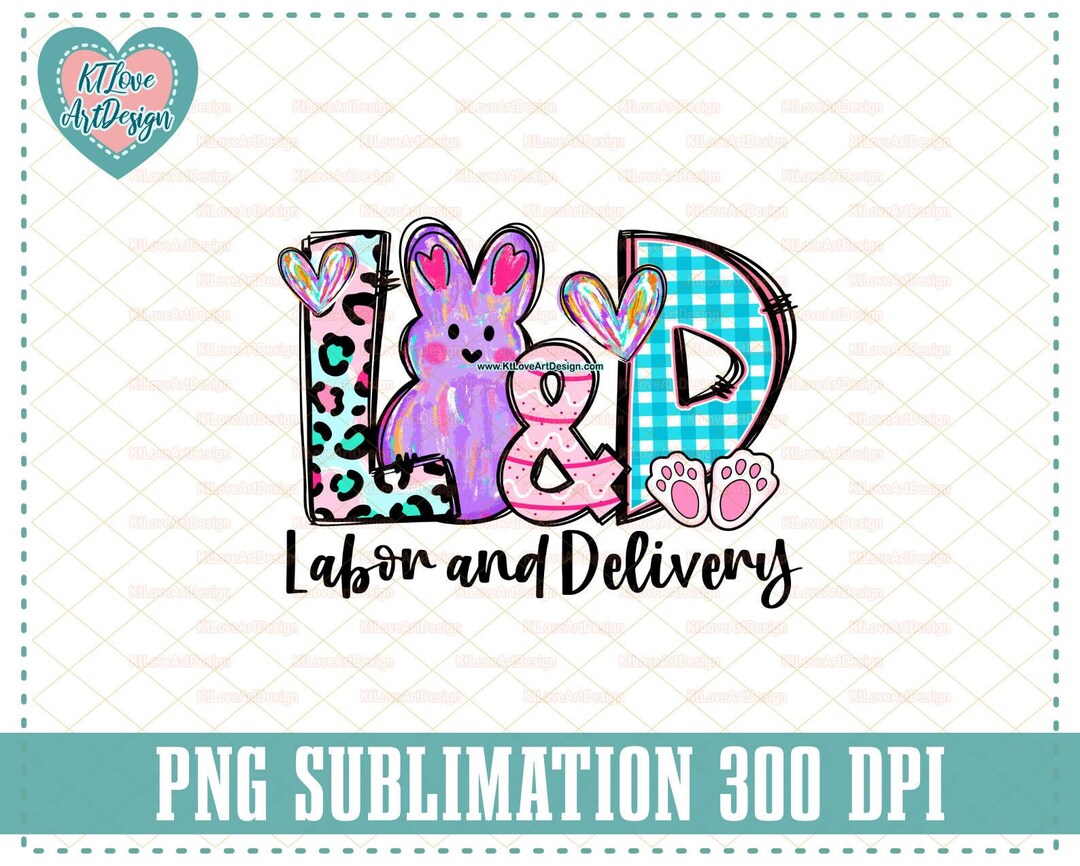 Labor and Delivery Easter Bunny Png, Easter L&D, Easter Crew, Easter ...