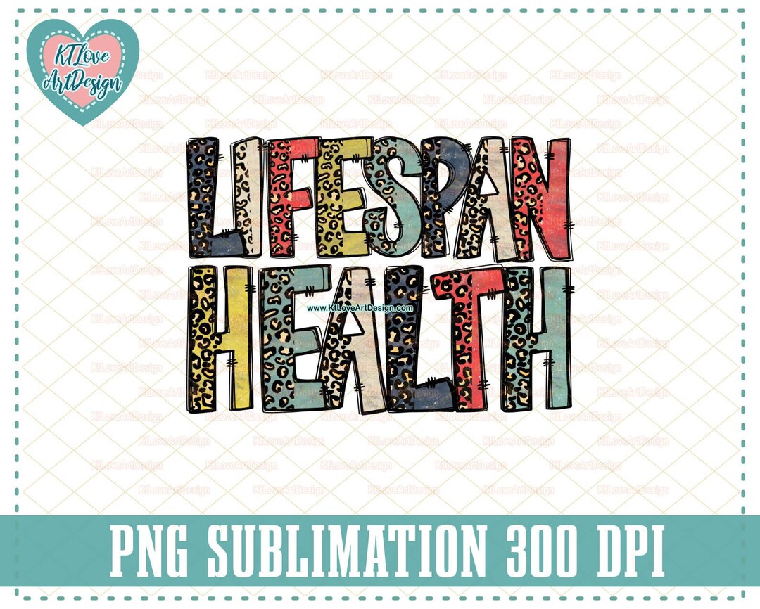 Lifespan Health Leopard Vintage PNG, Healthcare Appreciation Gift ...