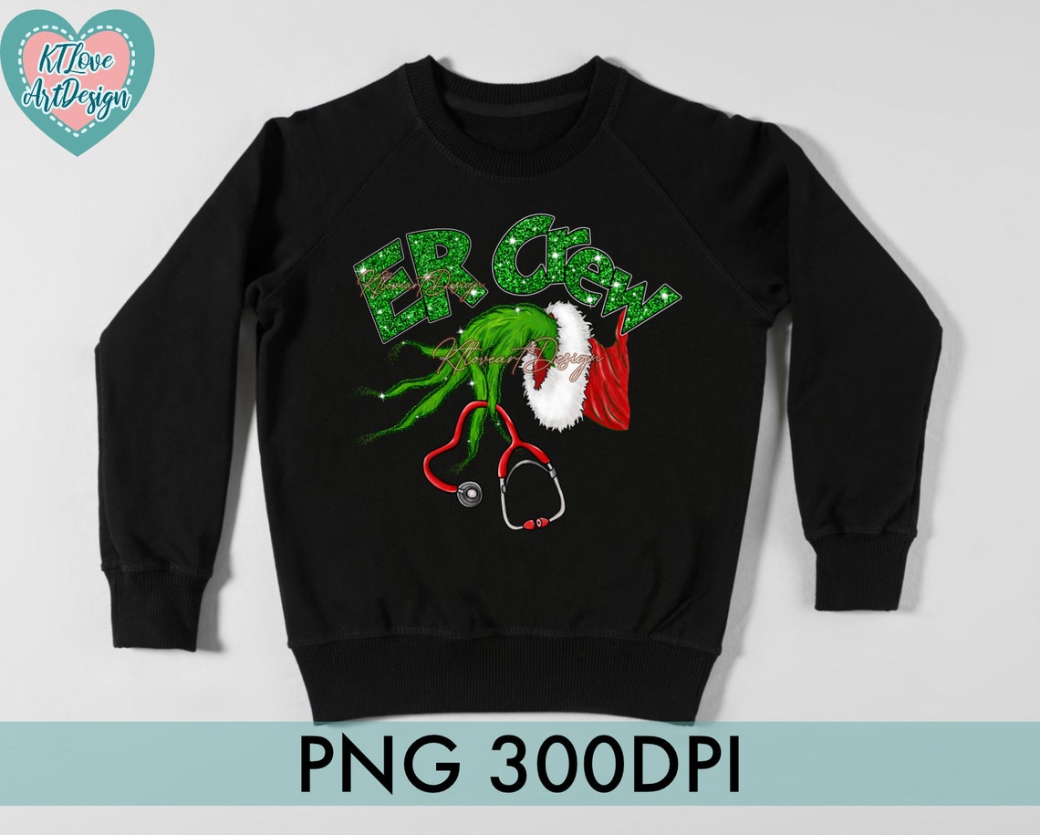 Emergency Room Png ER Crew Christmas Clinic Christmas Nurse - Etsy