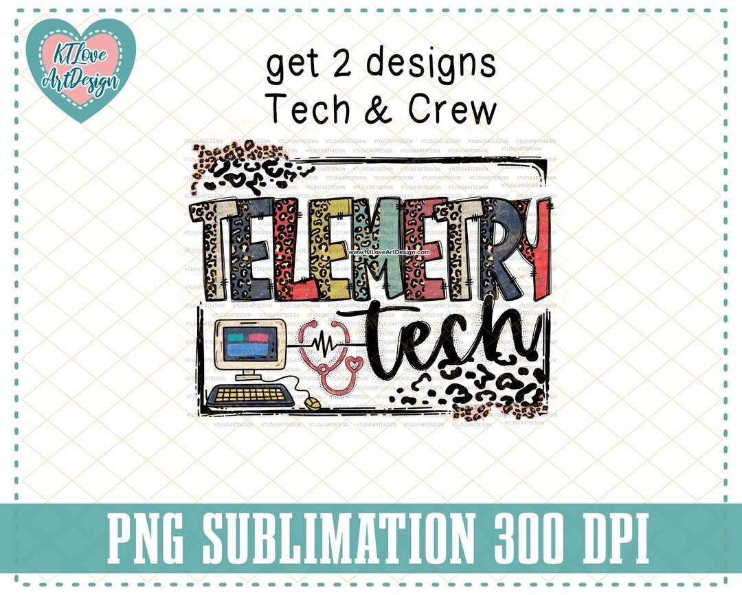 Telemetry Tech Png, Telemetry Crew Png, Vintage Telemetry Nurse Png ...