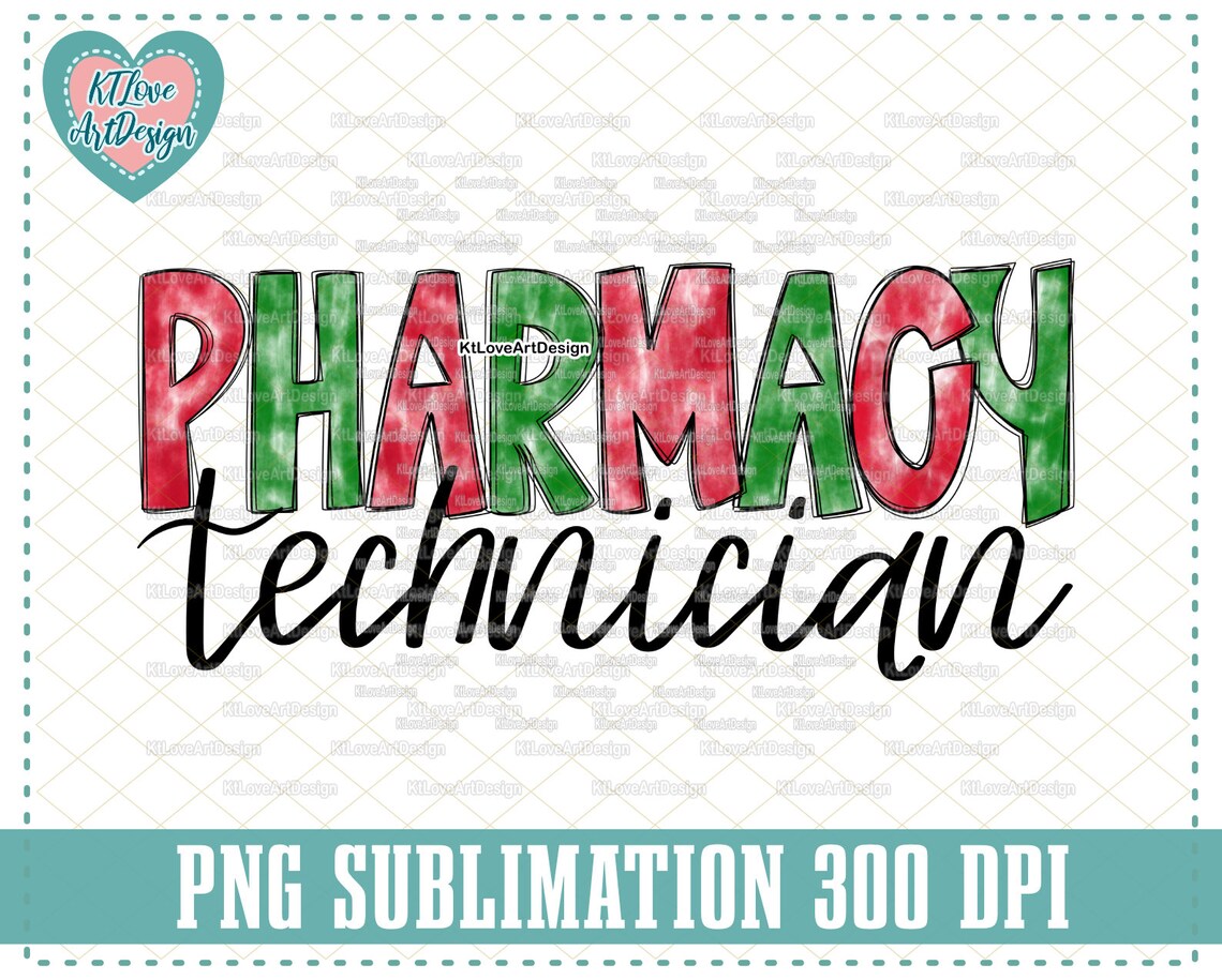 Pharmacy Christmas Png Pharmacy Technician Pharmacy Tech - Etsy